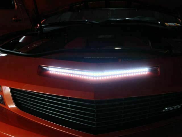 24" RGB LED Knight Rider Light Strip Decoration LED Scanning Light ...