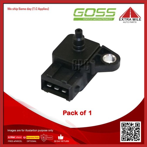 Goss Map Sensor For BMW X3 E83 XDRIVE 20d 2.0L N47 D20 C DOHC - MP209 ...