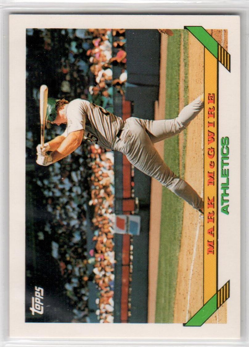 topps 1993 Mark Mcgwire For Sale - MAVIN