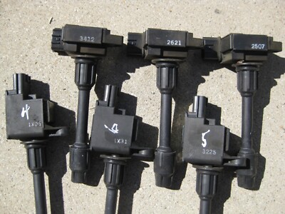 Used OEM 6 Ignition Coil 22448-2y007, 22448-2y000 Nissan Maxima ...