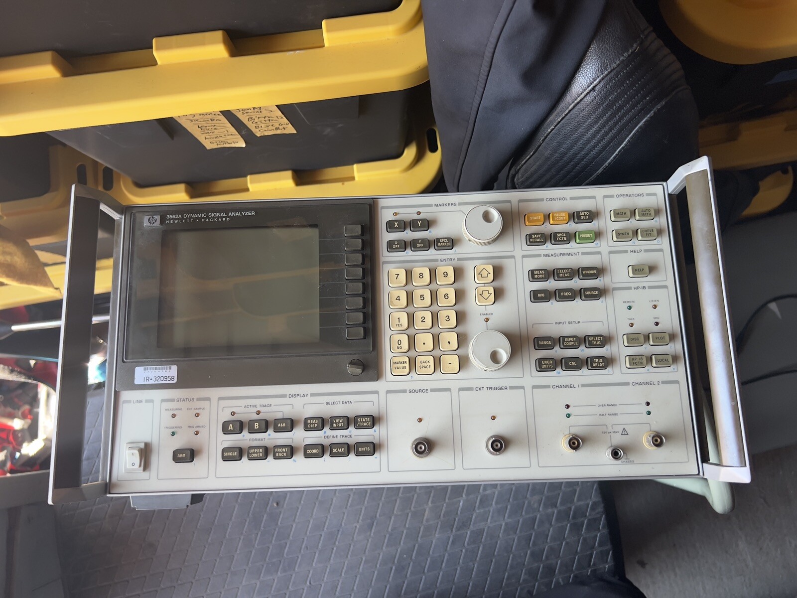 HP 3562A Dual-Channel Dynamic Signal Analyzer As is | eBay