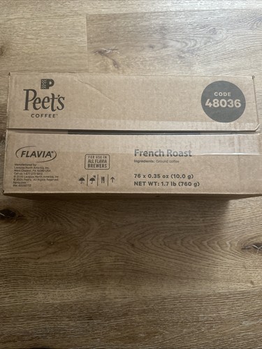Flavia Peet’s French Roast Coffee 76/Carton Freshpack 10/2025 | eBay
