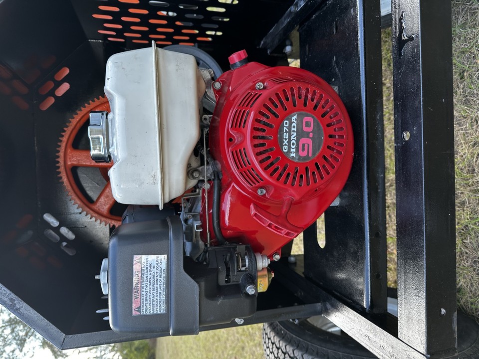 used mortar mixers MBW MM80 8 cubic foot meter capacity with a 9 hp ...