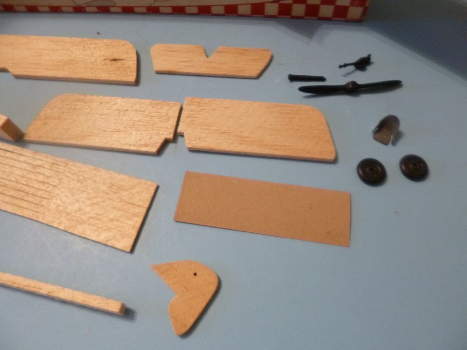 HAWK WOODEN MODEL AIRPLANE KIT S.E-5 #52 | eBay