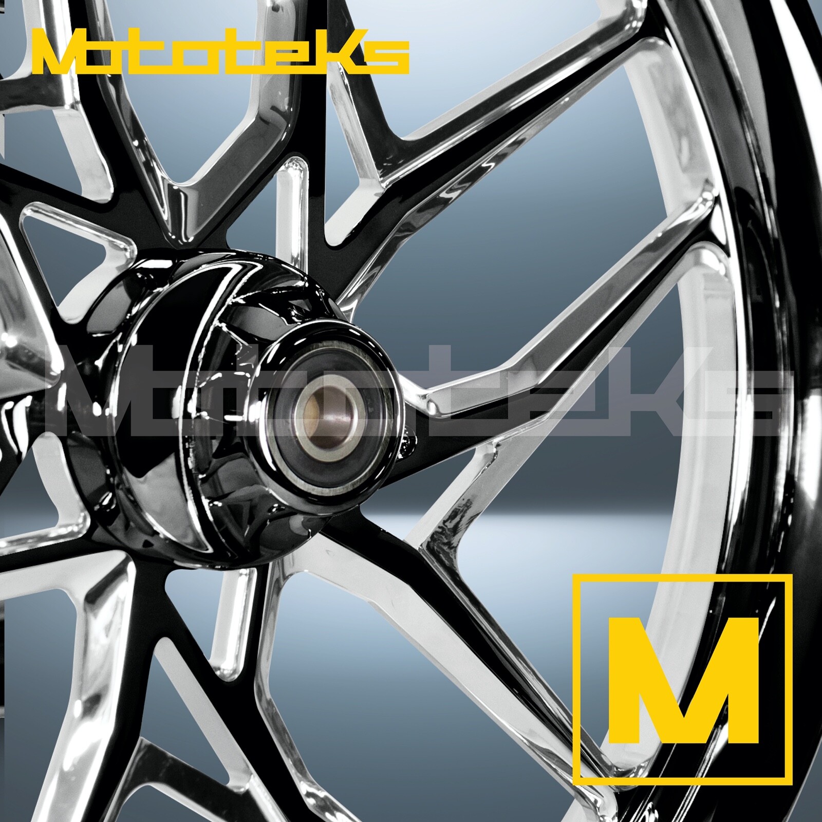 23" 23x3.5 HERO MAG WHEEL BLACK MACHINE FOR HARLEY TOURING BAGGER FRONT ...