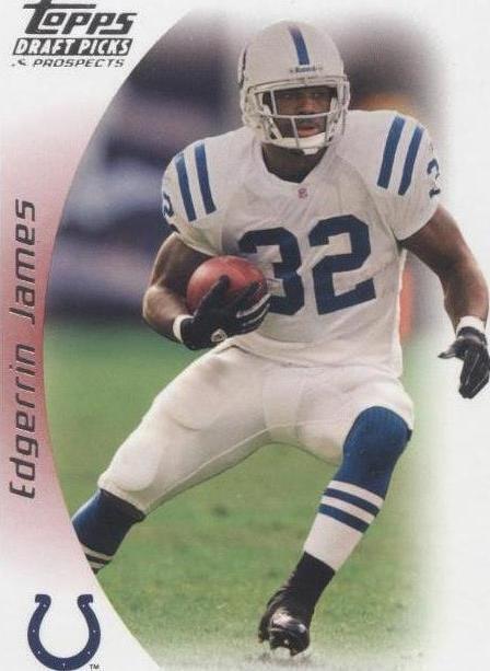 2005 Topps Draft Picks & Prospects - Edgerrin James #50 for sale online ...