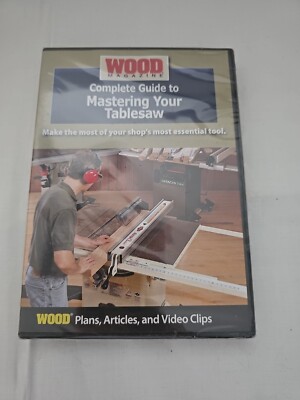 Wood Magazine - Complete Guide to Mastering Your Tablesaw - DVD | eBay