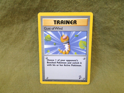 Pokemon Trading Card - Base Set 2: Gust of Wind 120/130 | eBay