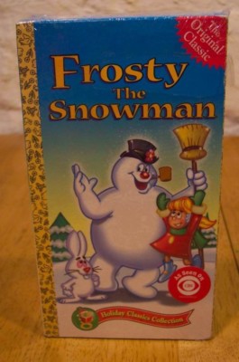 FROSTY THE SNOWMAN CBS CLASSIC VHS VIDEO 1998 Golden Books NEW IN ...