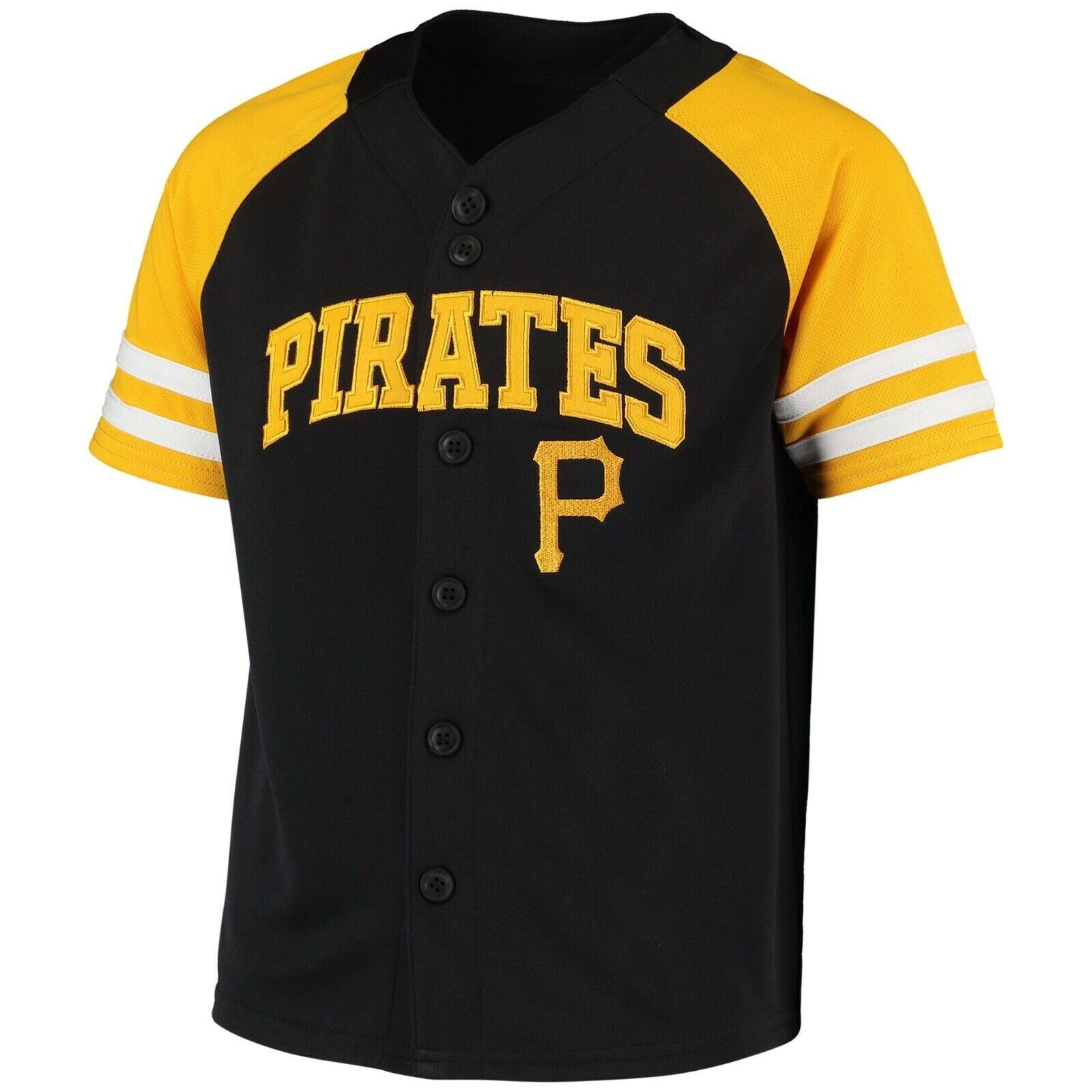 ⚾️ Pittsburgh Pirates Youth Boys Girls Team Jersey - Black/Gold NWT ⚾️ ...