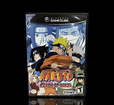 Naruto: Clash of Ninja (Nintendo GameCube) CIB Complete Tested Game w ...