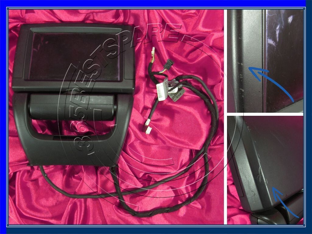 BMW X5 X6'ies E70 E71 REAR SEAT COMPARTMENT ENTERTAINMENT DVD PLAYER ...