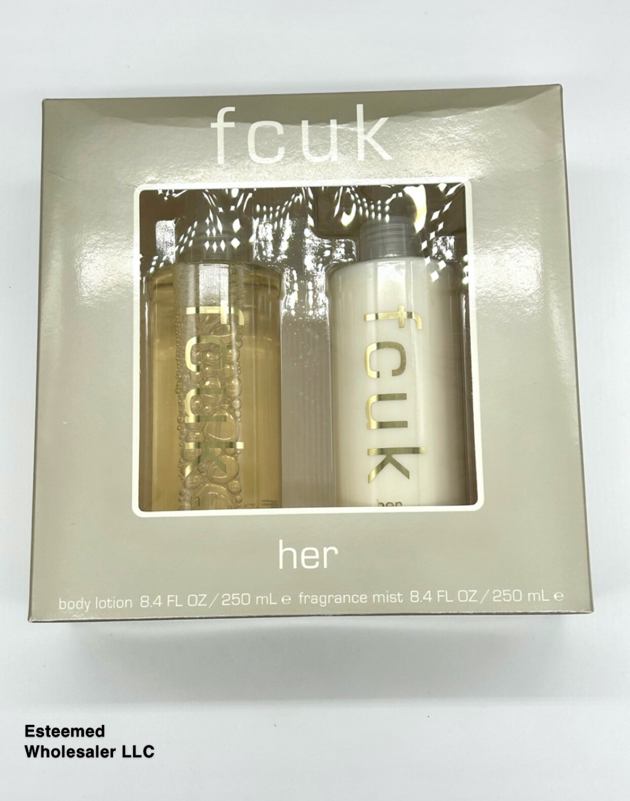 FCUK Her Body Lotion & Fragrance Mist Set (8.4oz Each) | eBay
