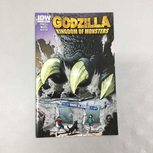 Godzilla Kingdom Of Monster #1 Rogue Comics Exclusive IDW 2011 (GZ135 ...