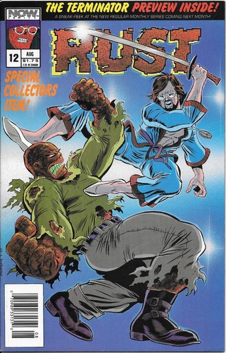Rust #12 (Newsstand) NM /1st Terminator Appearance | eBay
