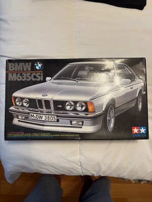 Tamiya BMW 635CSI 1/24 scale model car kit new in unopened box. | eBay