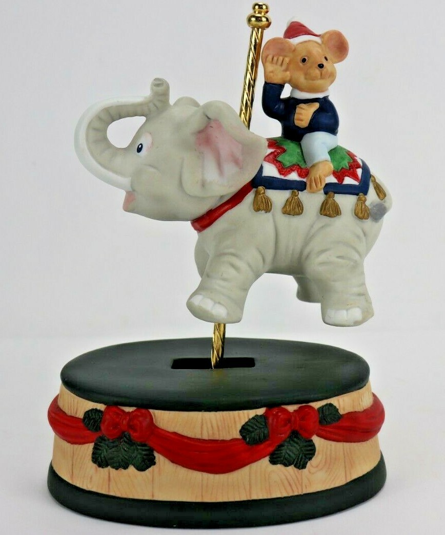 Mouse Riding The Elephant