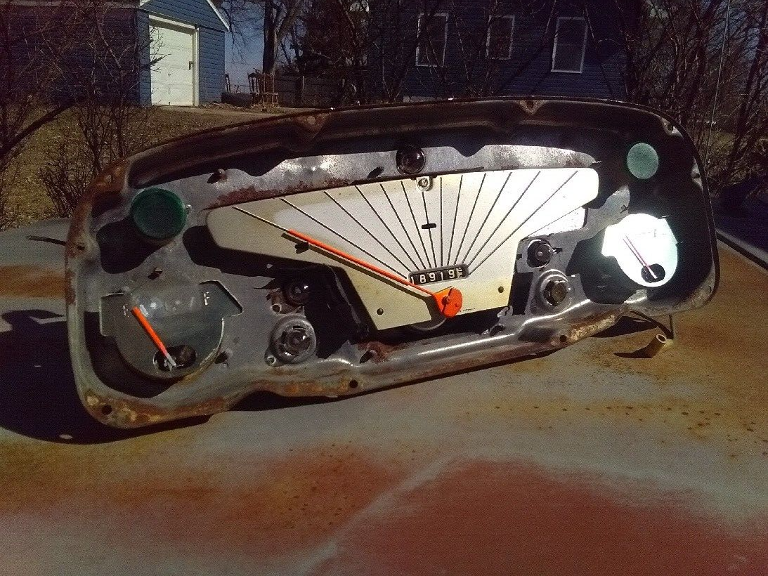Ford Edsel dash gauge cluster 1959 | eBay