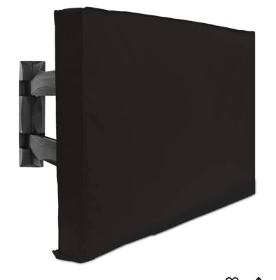 Outdoor TV Cover 55" - 58" - with Bottom Cover Water Resistant And Dust ...