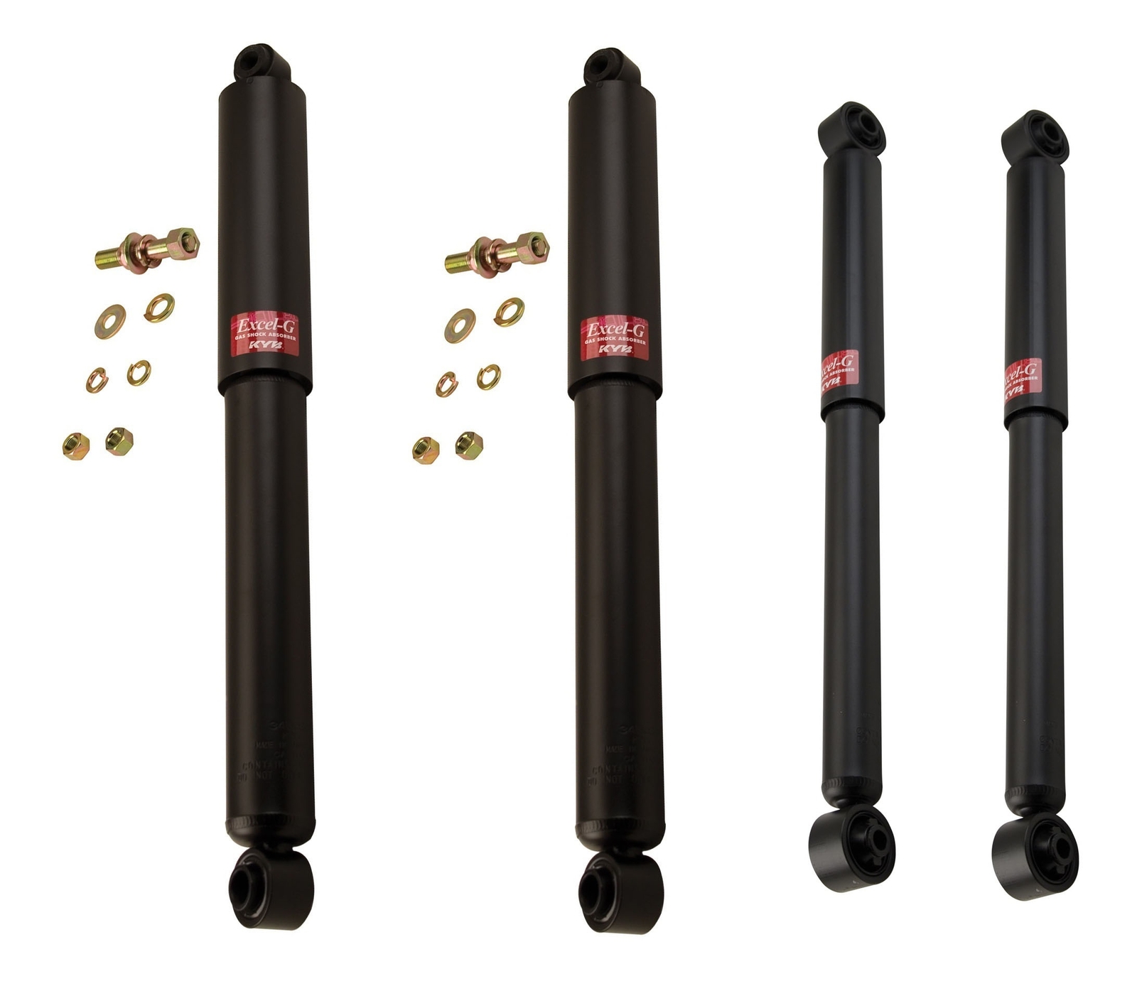 NEW Front and Rear KYB Excel-G Shock Absorbers Kit for Chevrolet G30 ...