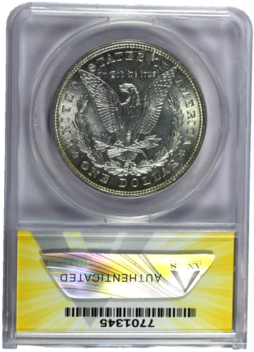 1878 8TF ANACS MS62 Morgan Silver Dollar-Price Guide $400 | eBay