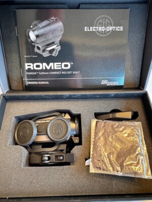 Sig Sauer Romeo 4s red dot - New in box | eBay