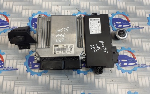 BMW N45 ENGINE E87 ENGINE CONTROL ECU KIT DME 7581609 | eBay