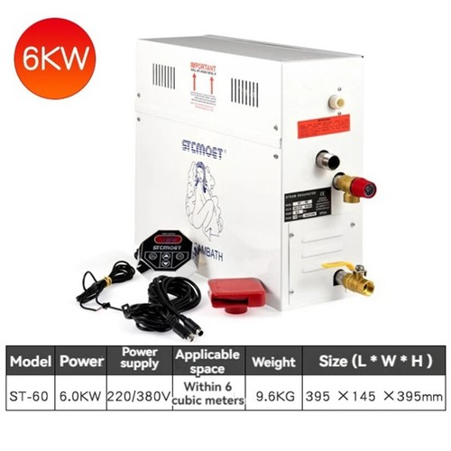 Sauna Steamer Bathroom Wet Steamer Steam Generator Controller Sweat Steamer | eBay