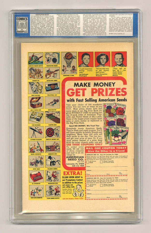 Superboy #154 CGC 9.4 1969 0023720003 | eBay