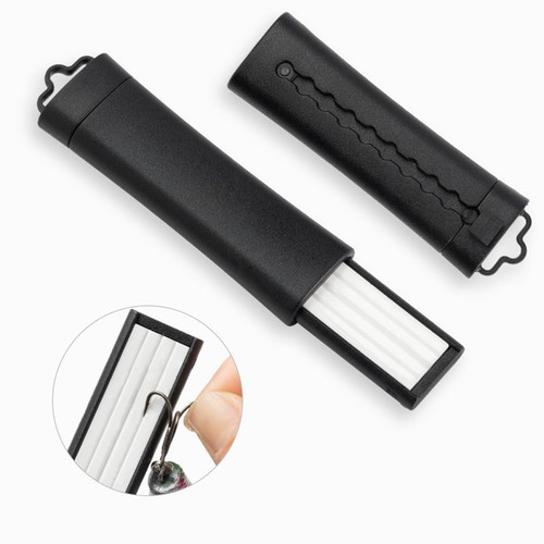 Fishing Hook Sharpener Portable Compact Practical Ceramic Sharpening ...