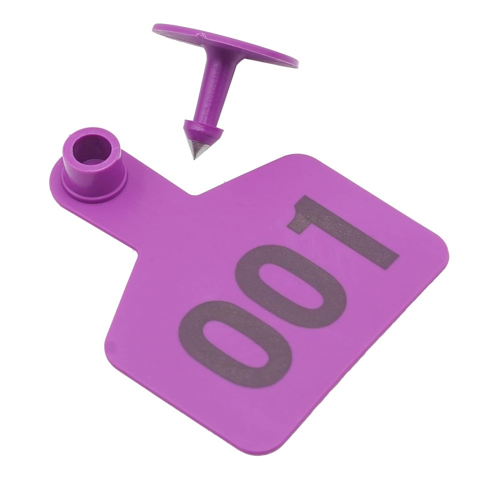 Cattle Cow Ear Tags Numbered Livestock Identifcation Ear Tags for ...