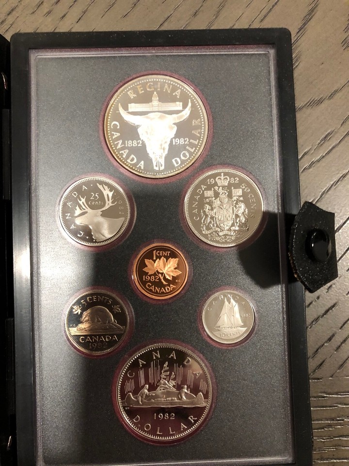 Royal Canadian Mint 1982 Coin Set | eBay
