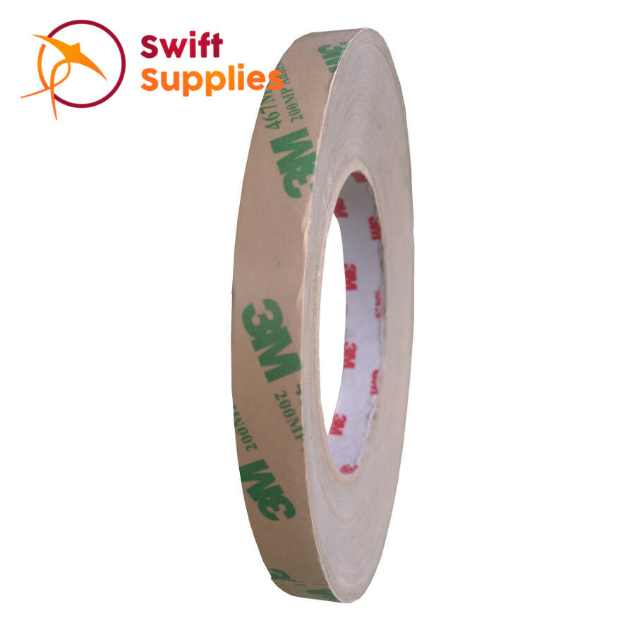 3M 467MP Double Sided Adhesive Transfer Tape - 12mm x 55 Metres | eBay
