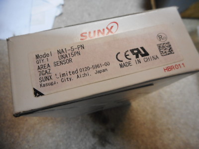 MATSUSHITA ELECTRIC SUNX -- AREA SENSOR -- 4" 100mm PNP OUTPUT -- NAI-5 ...