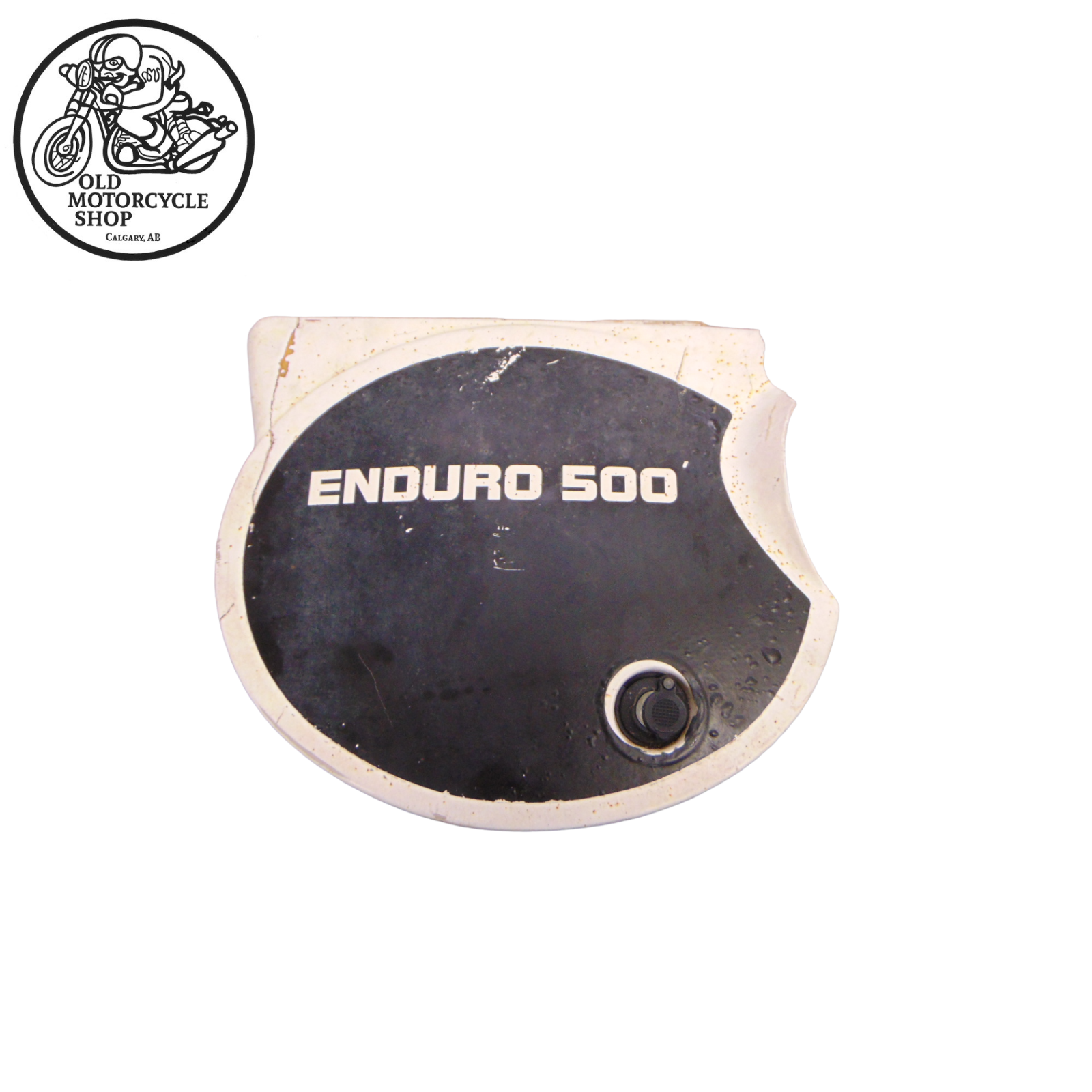 1979 YAMAHA XT500 LEFT SIDE PANEL COVER PLASTIC FAIRING (NO KEY ...