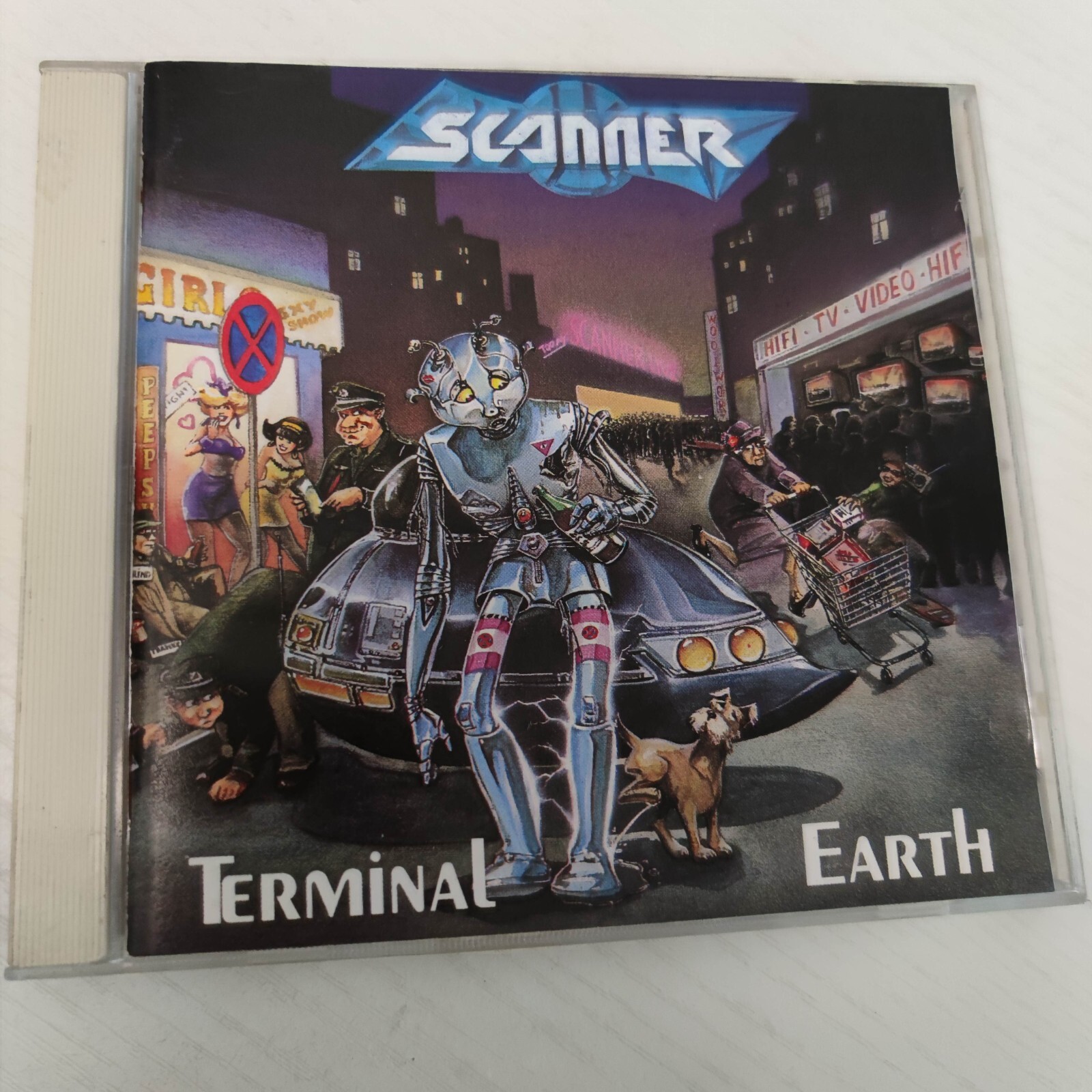 Scanner – Terminal Earth JAPAN CD(1990,VICP-8004) Angel Dust/Reactor ...