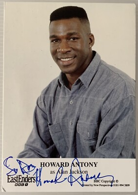 Howard Antony as Alan Jackson Signed Eastenders Fan Cast Photo ...