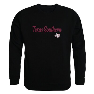 Texas Southern University Tigers TSU Script Crewneck Sweatshirt Sweater ...