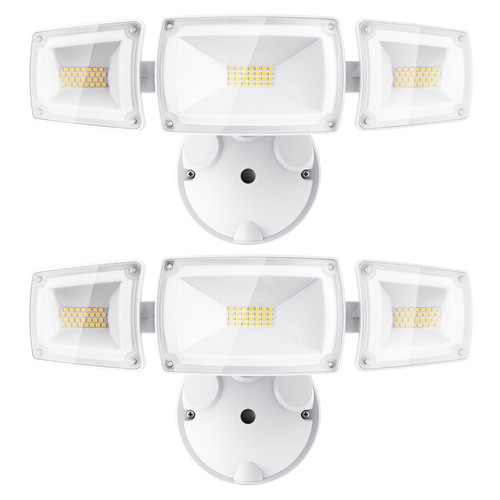 2 Packs Outdoor LED Barn Yard Security Light Waterproof Floodlight Wall ...