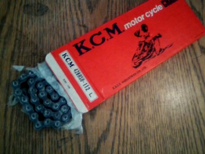 *NEW* ................ KCM KAGA 428-HSO-112 LINKS *(O-RING)* MOTORCYCLE ...