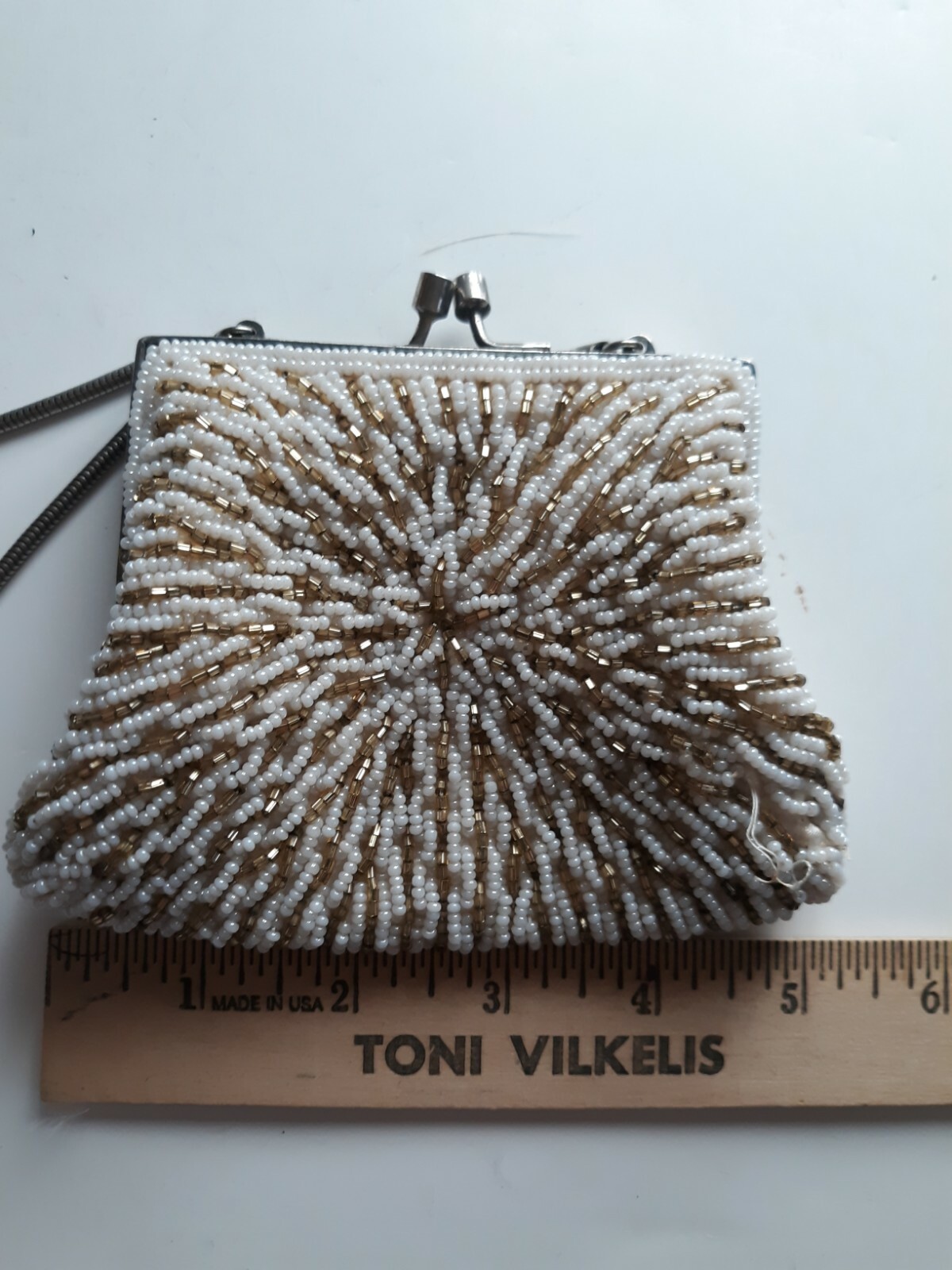 Vintage VTG 20s 1920s Micro Beaded Small Purse Bag Art Deco | eBay