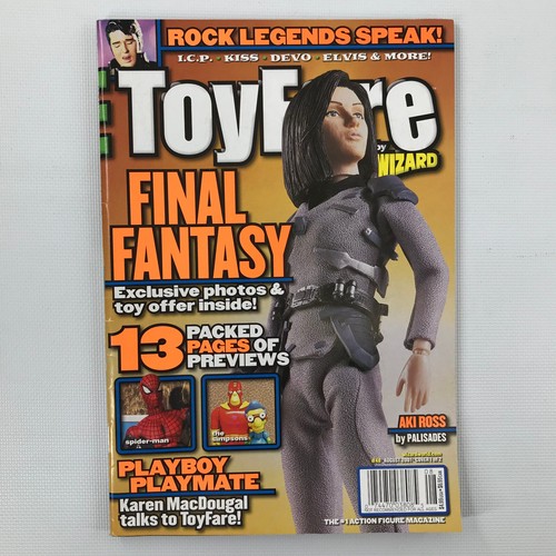 Toyfare - The Toy Magazine Newsstand Edition August 2001 Cover: Aki ...
