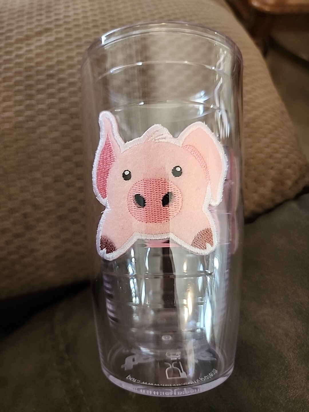 Tervis 10oz Tumbler. Embroidered Pig. No Lid. | eBay