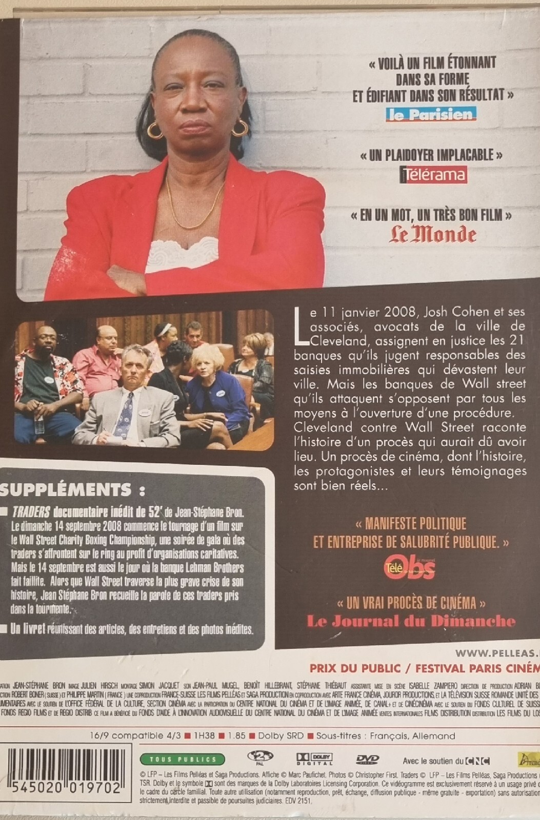 💥💥Cleveland contre Wall Street- Documentaire - [DVD] Digipack | eBay
