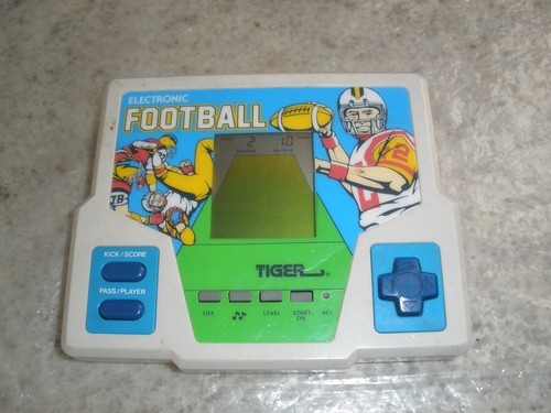 VINTAGE TIGER ELECTRONIC FOOTBALL HANDHELD GAME WORKS 1987 | eBay