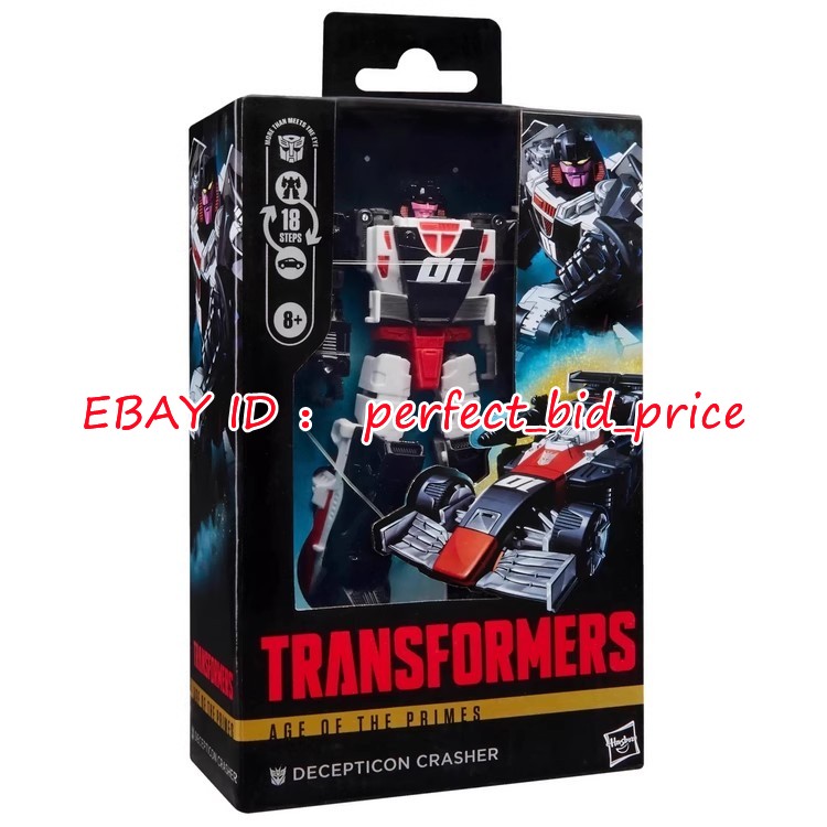 Transformers Crasher Decepticon Age Of The Primes Hasbro Action Figure ...