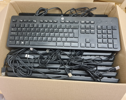 14 x Genuine HP Wired Keyboard (KBAR211) UK | eBay UK