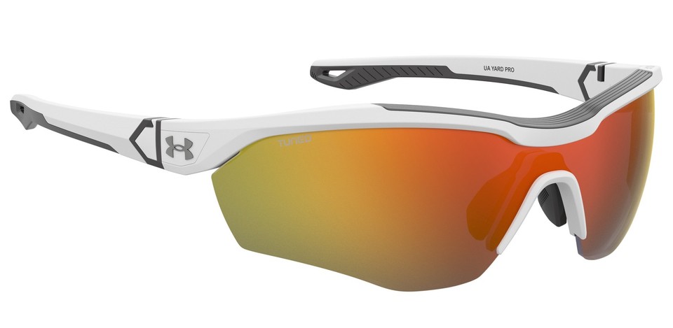 Occhiali da Sole UNDER ARMOUR UA YARD PRO 6HT MATTE WHITE 99/1/125 Uomo ...