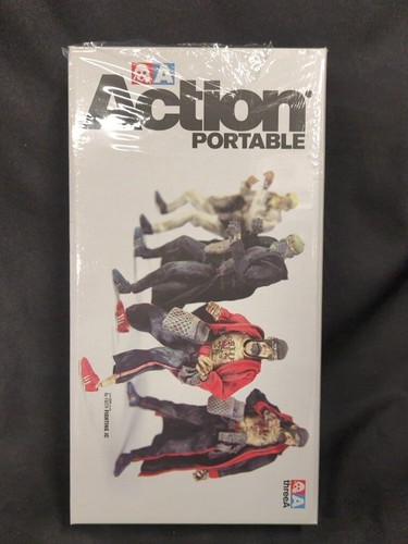 threeA Action Portable Adventure Kartel Faith Fighting JC Box Figure F ...
