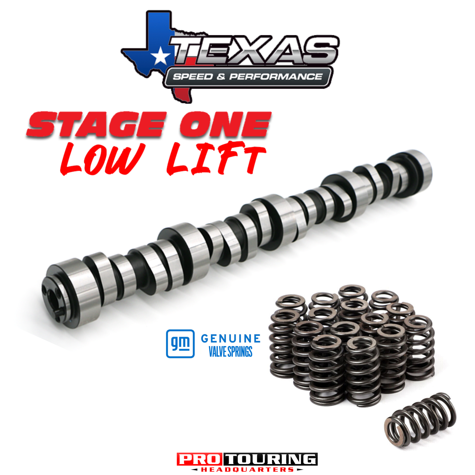 TSP GM LS Lone Star Stage 1 Cam Kit Texas Speed Camshaft GM LS6 Valve ...